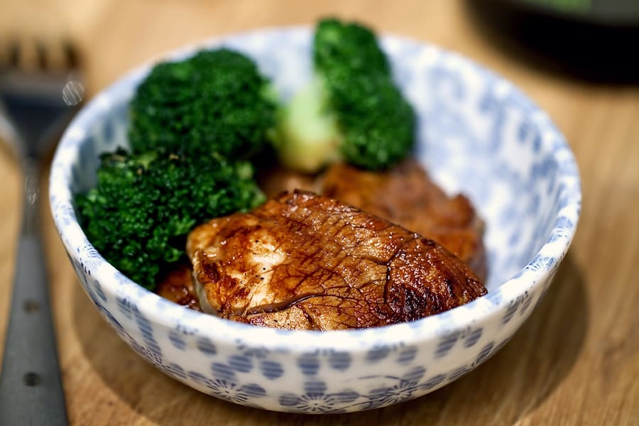 Filet mignon mariné au gingembre et au miel - Val de Rance